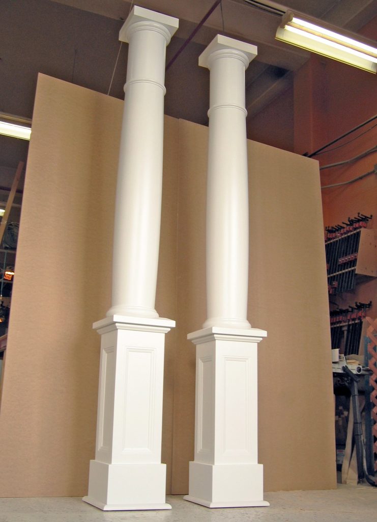 Colonne, menuiserie et ébénisterie, Montréal